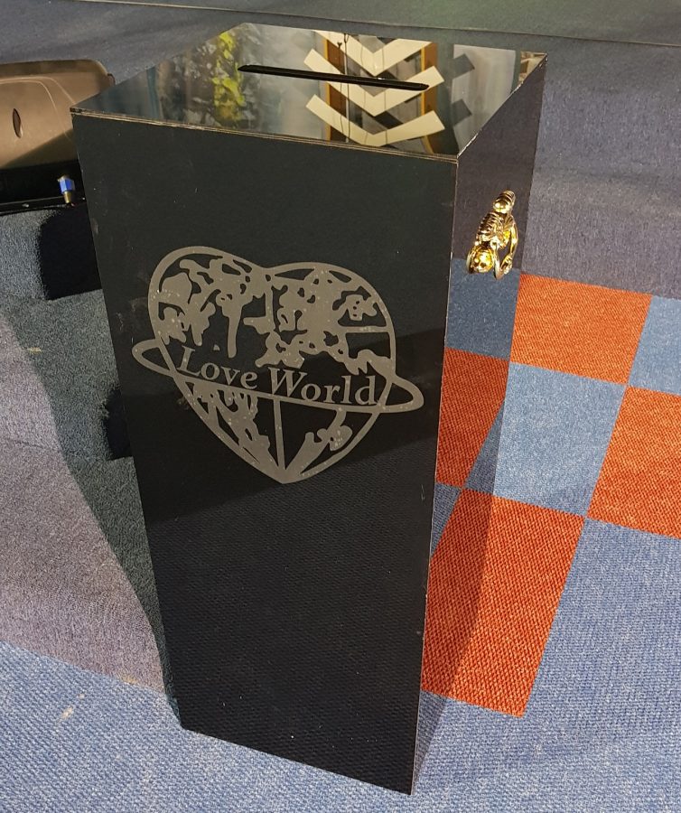 Acrylic Offering Box | Durable Clear Donation Box by Pulpits